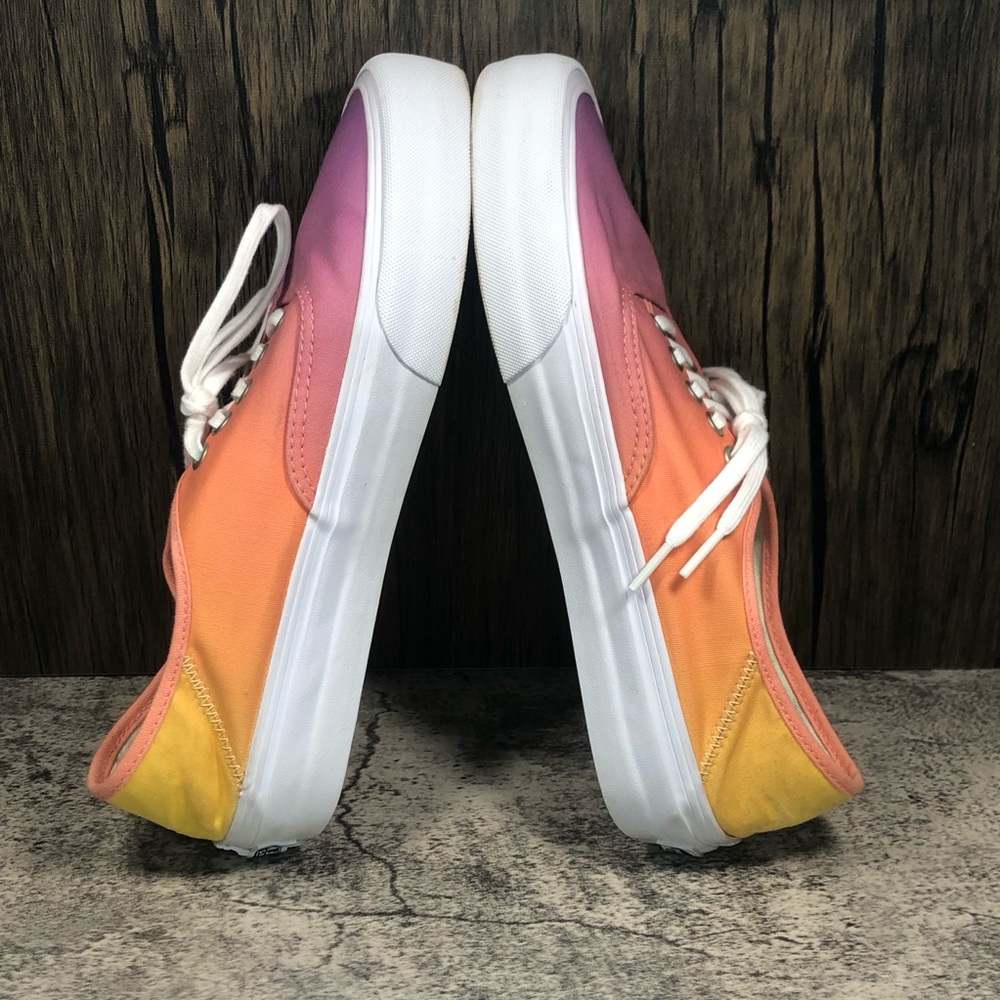 Vans Classic Low Purple/Orange/Yellow Fade Womens Siz… - Gem